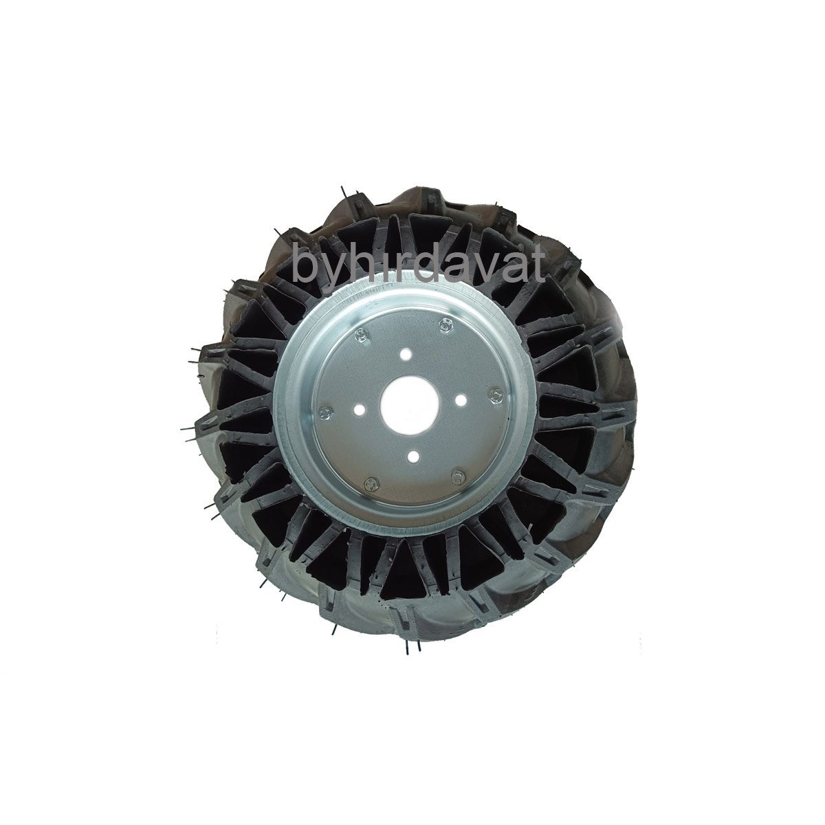 8 Jant 4.00-8 JANTLI Dolgu TEKER 58 mm PATLAMAZ TR ÇAPA MAKİNASI-REMORK ...